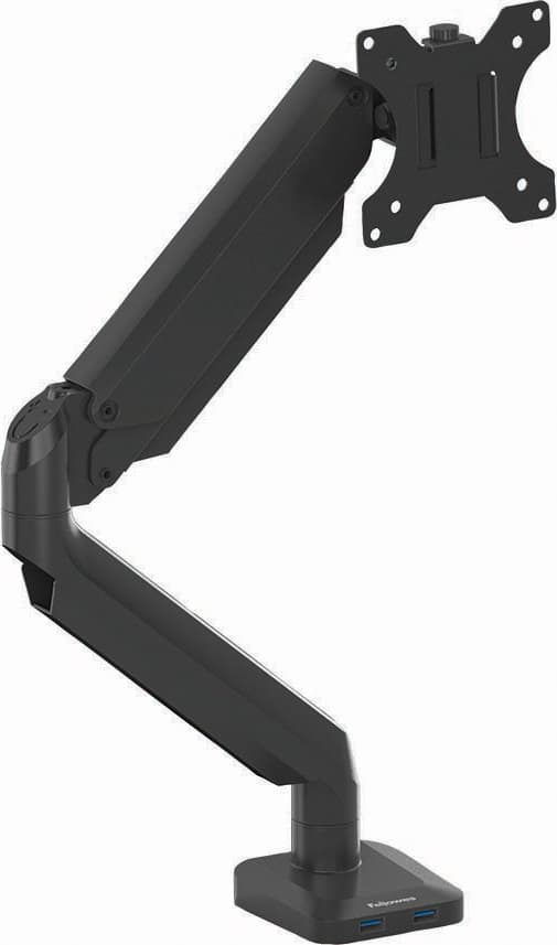 Fellowes Platinum enkel arm för bildskärm (svart) - Elgiganten - Elgiganten