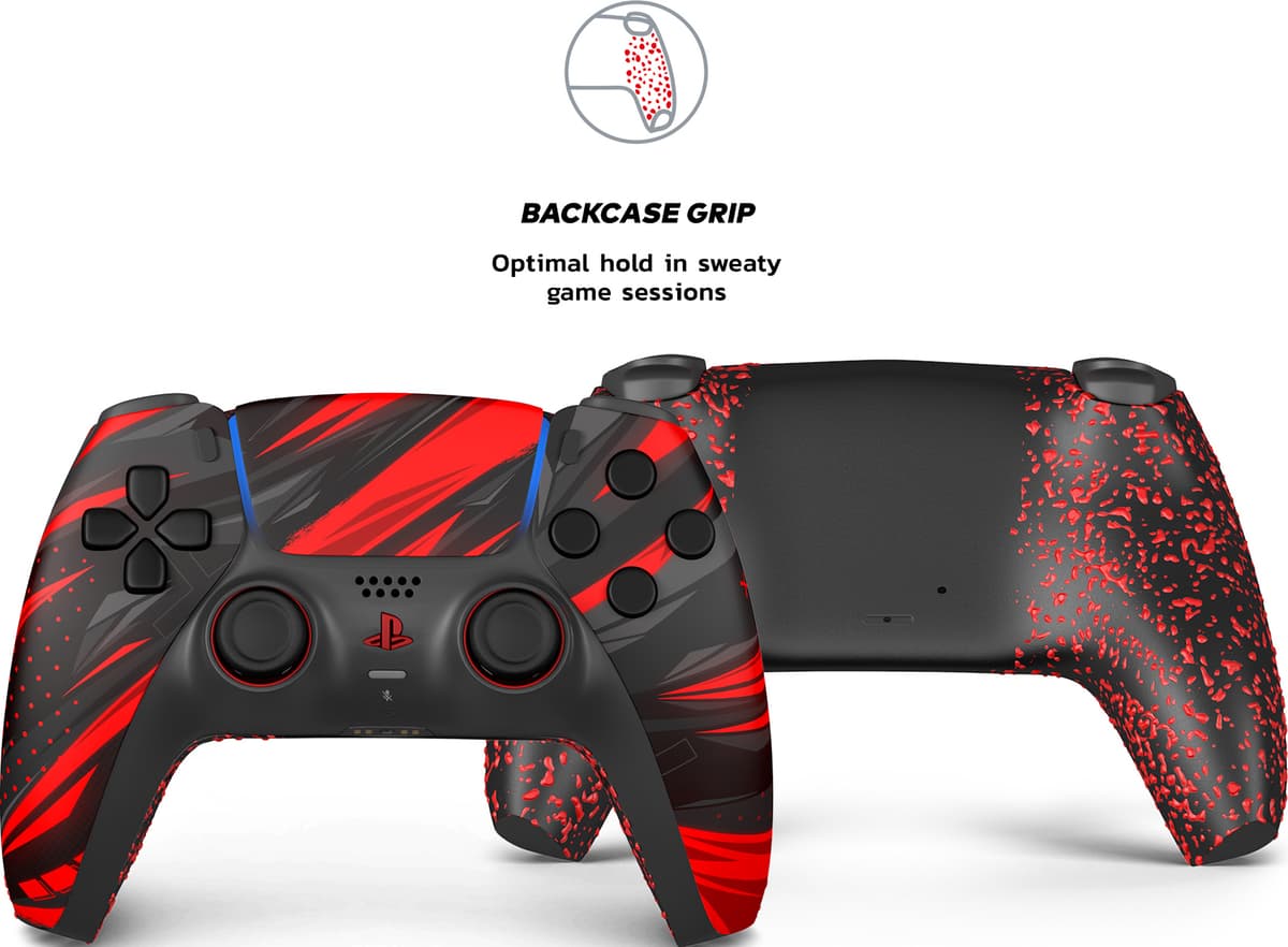 King PS5 trådløs kontroller modell 4 (rage) - Elkjøp | Elkjøp