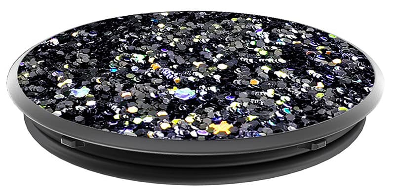 PopSockets mobilholder (Sparkle Black) - Elkjøp