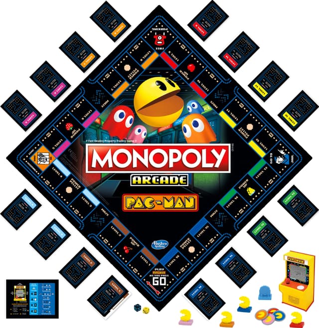 Monopoly Arcade Pac-Man brettspill - Elkjøp | Elkjøp