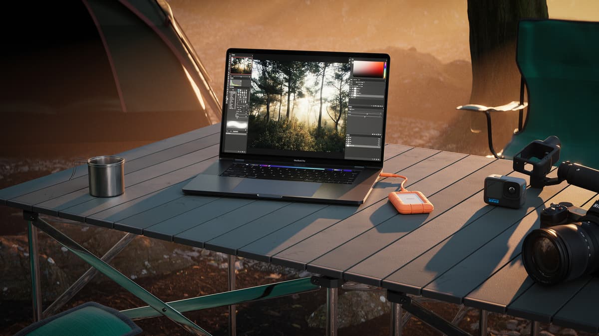 LaCie Rugged Mini ekstern SSD 4 TB (oransje) - Elkjøp