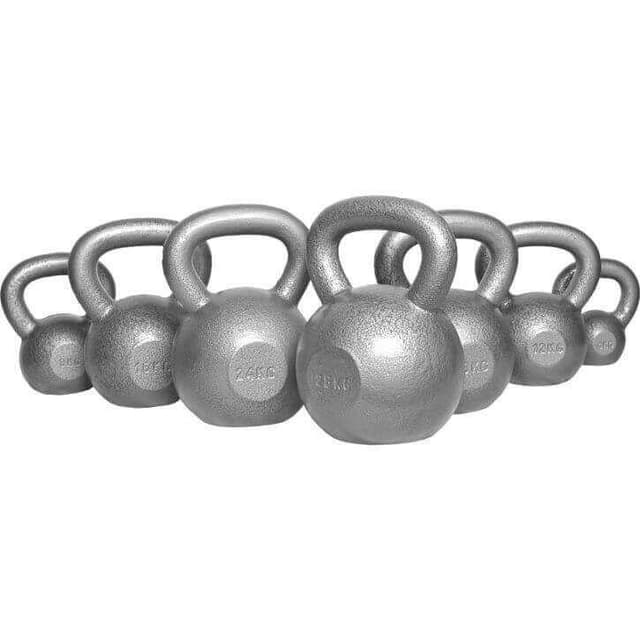 Gorilla Sports Kettlebell-pakke JERN - 144 kg (4-32 kg) | Elgiganten | Elgiganten