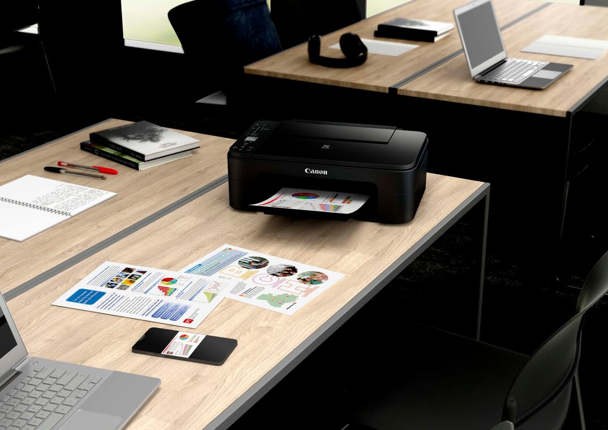 Canon PIXMA TS3350 Farve inkjet multifunktionsprinter A4 Printer ...