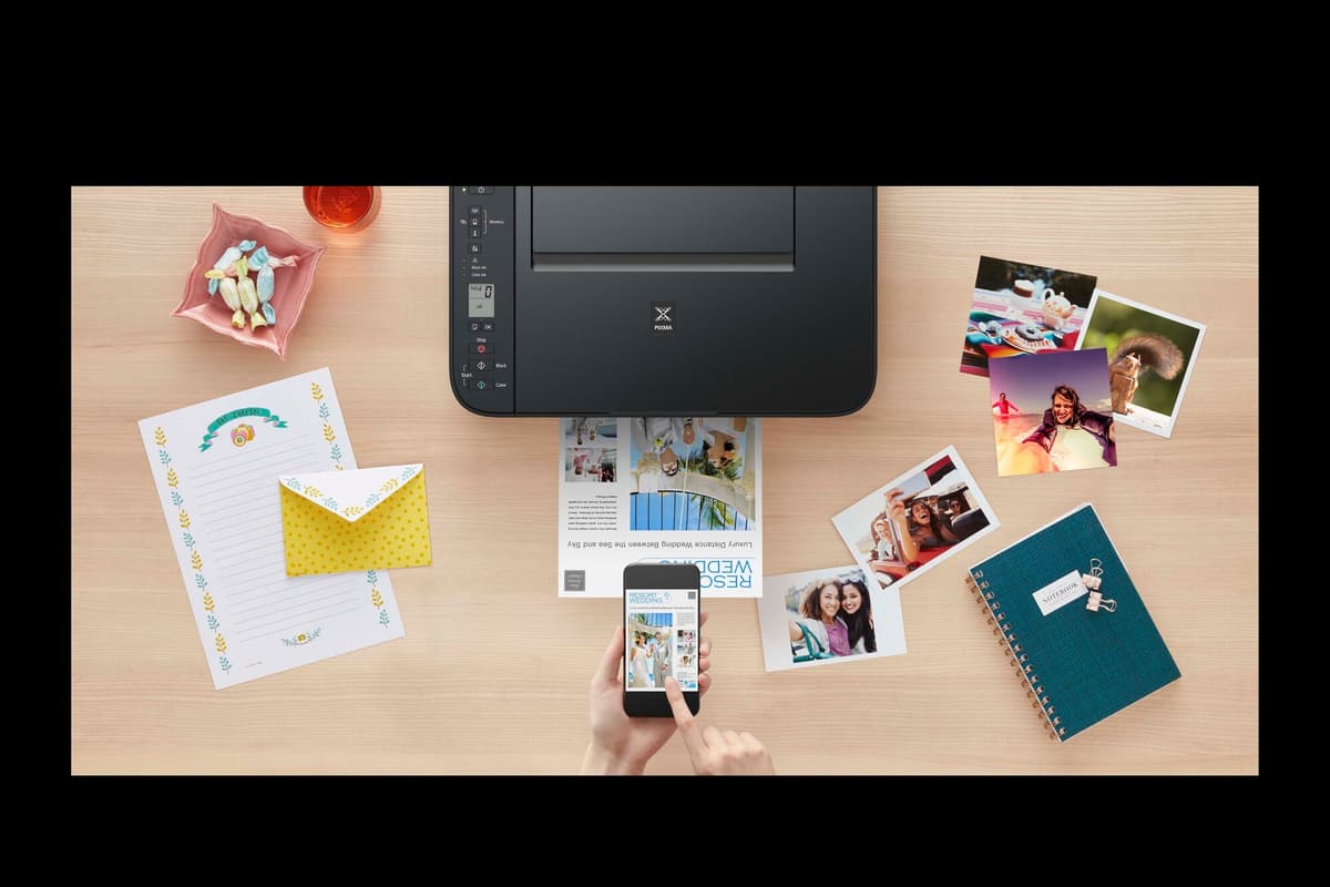 Canon PIXMA TS3350 Farve inkjet multifunktionsprinter A4 Printer ...