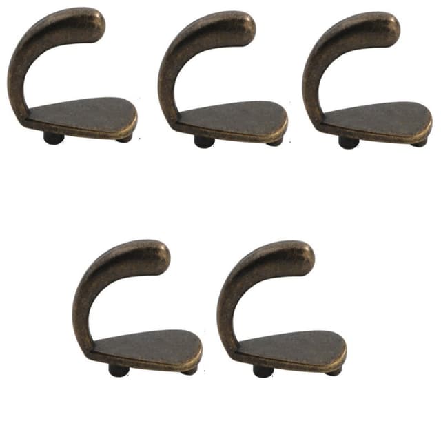5-pack vintage krokar i europeisk stil Brons - Elgiganten