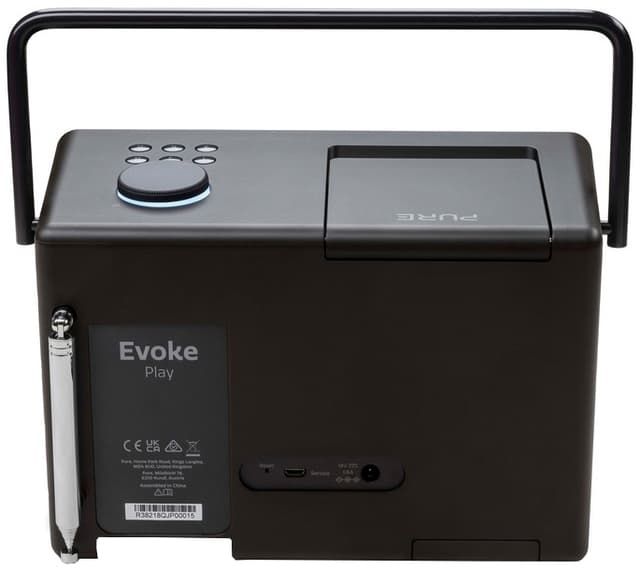 Pure Evoke Play digital radio (sort) | Elgiganten