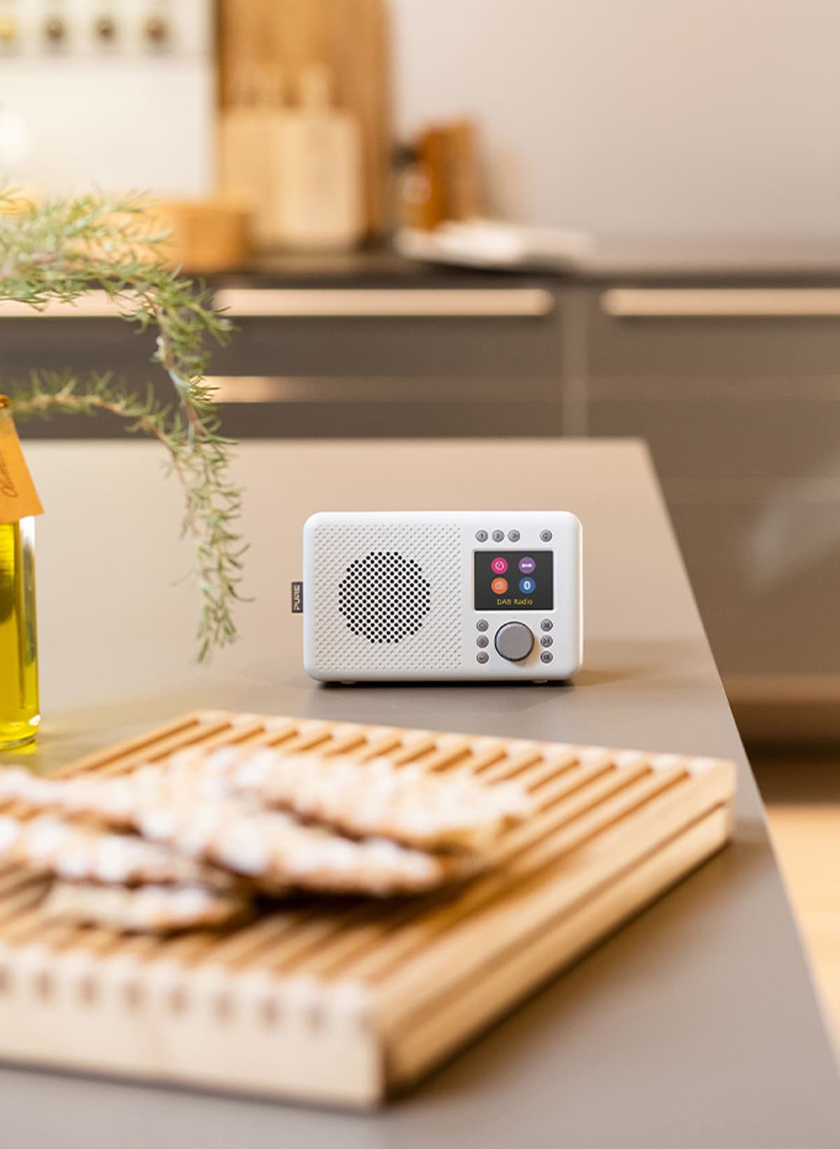 Pure Elan Connect DAB+/FM radio (grå) - Elkjøp