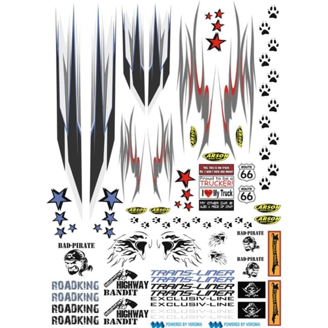 Carson Decal Sheet - Truck - Elkjøp | Elkjøp