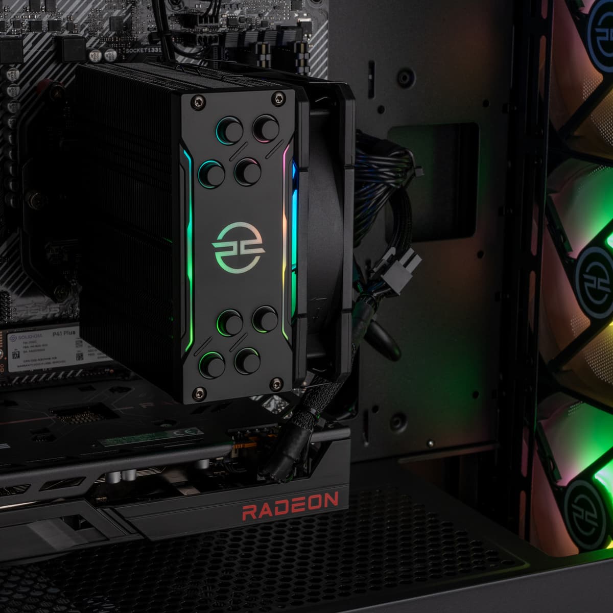 PCSpecialist Core 510 R5-5/16/1000/RX7600 stationær gaming-computer ...