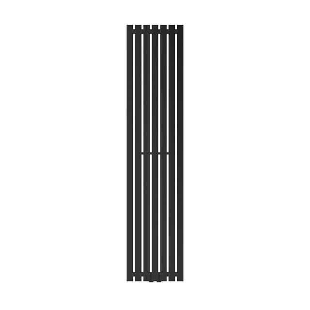 Badrumsradiator Stella 370x1600 mm svart matt LuxeBath - Elgiganten