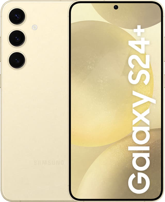 Samsung Galaxy S24 Plus 5G smartphone 12/512GB Amber Yellow | Elgiganten