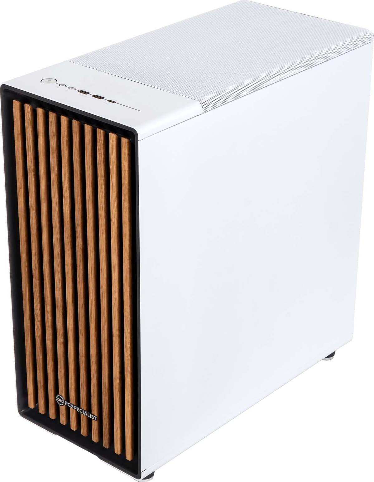 PCSpecialist North 100 i7-14F/16/1000/4070 Super gaming-PC (hvit) - Elkjøp
