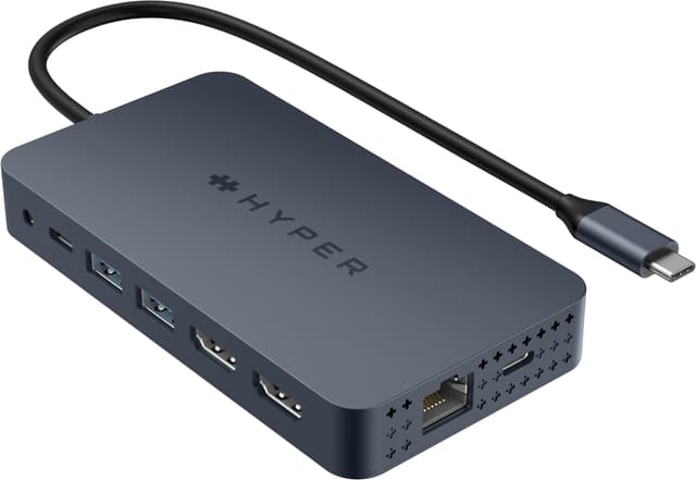 Hyper HyperDrive Dual 4K 10-in-1 USB-C hub | Elgiganten