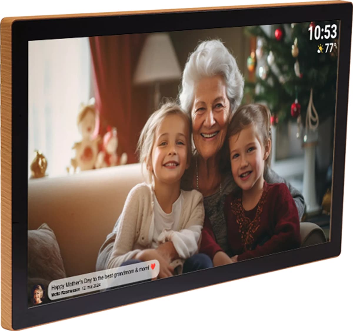 Denver PFF 32" digital fotoramme (sort) - Elkjøp | Elkjøp