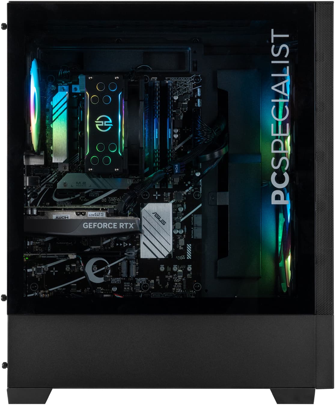 PCSpecialist Prime 321 i7-14F/16/1024/4060Ti stasjonær gaming-PC ...