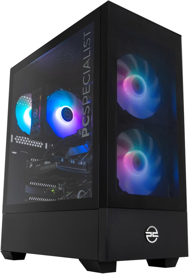 PCSpecialist Prime 321 i7-14F/16/1024/4060Ti stasjonær gaming-PC ...