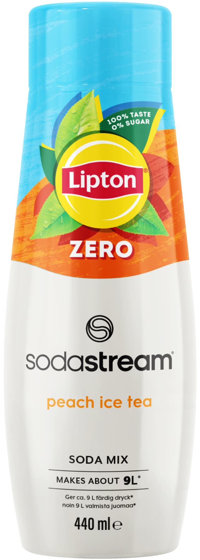 SodaStream Lipton Ice Tea Peach Zero smak 1924223770 (440ml) - Elgiganten