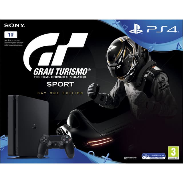 PlayStation 4 Slim 1 TB + GT Sport Day One Edition | Elgiganten