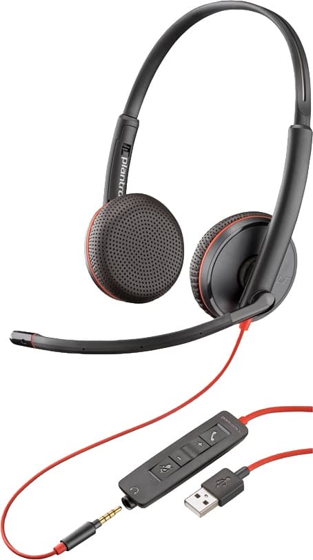 HP Poly Blackwire 3325 headsett USB-A - Elkjøp
