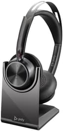 HP Poly Voyager Focus 2 høretelefoner USB-C med opladningsstation ...