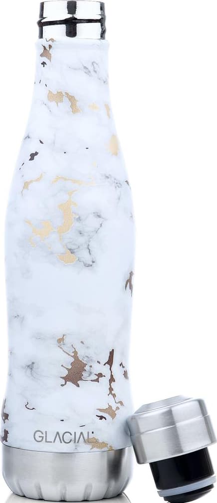 Glacial vattenflaska GL2058500136 (white golden marble) - Elgiganten