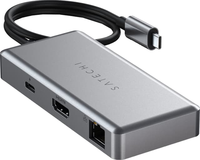 Satechi Multiport USB-C Chromebook hub (grå) | Elgiganten