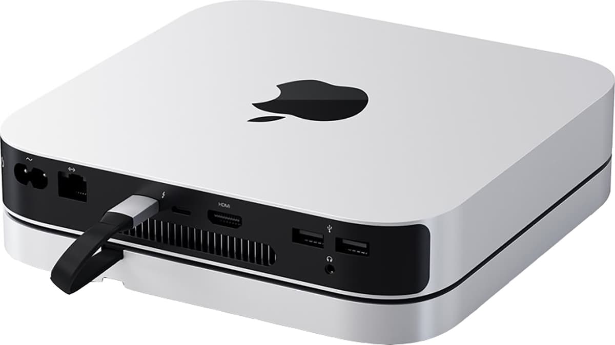 Satechi Mac mini/Studio dokkingstasjon (sølv) - Elkjøp
