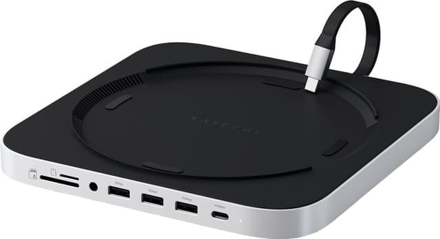 Satechi Mac mini/Studio dokkingstasjon (sølv) - Elkjøp