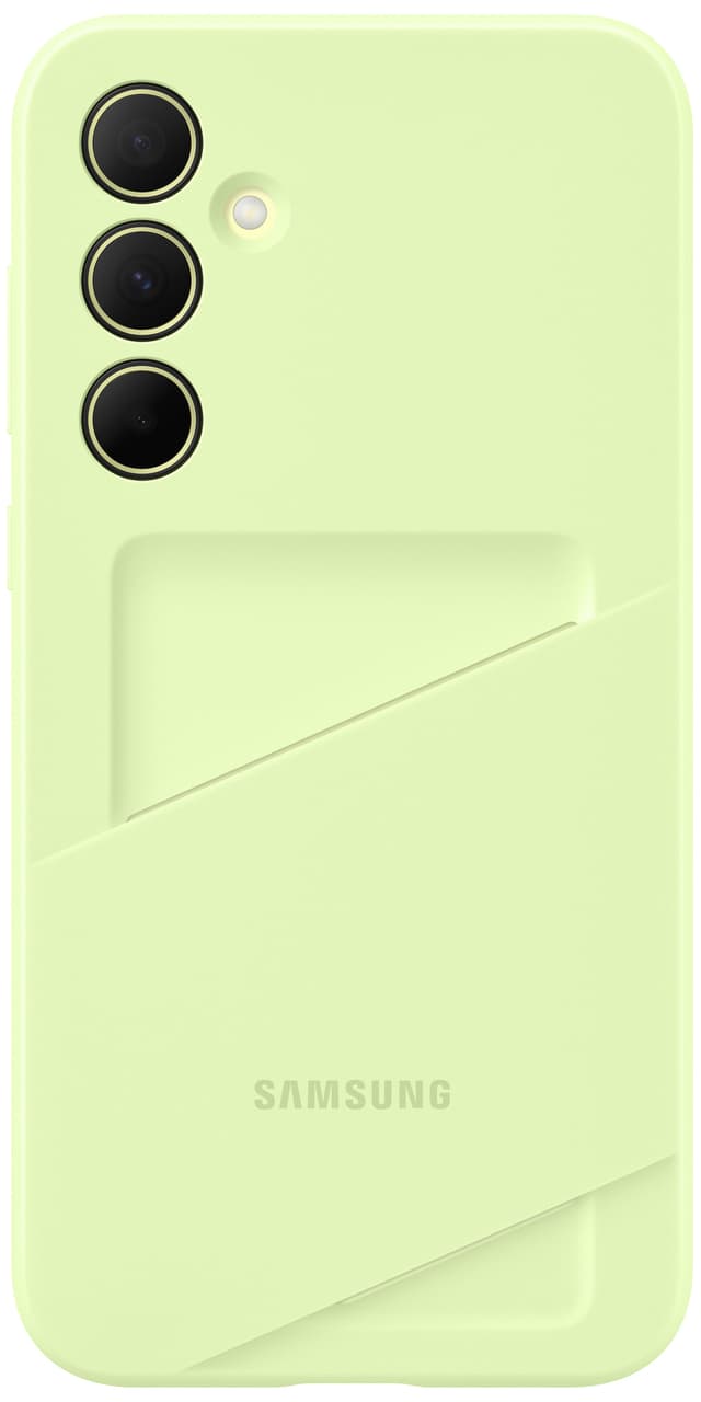 Samsung Galaxy A35 5G Card Slot fodral (lime) - Elgiganten