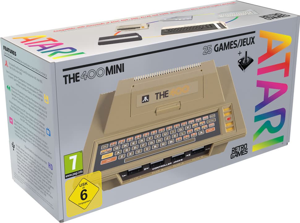 Retro Games Ltd Atari 400 Mini spelkonsol - Elgiganten