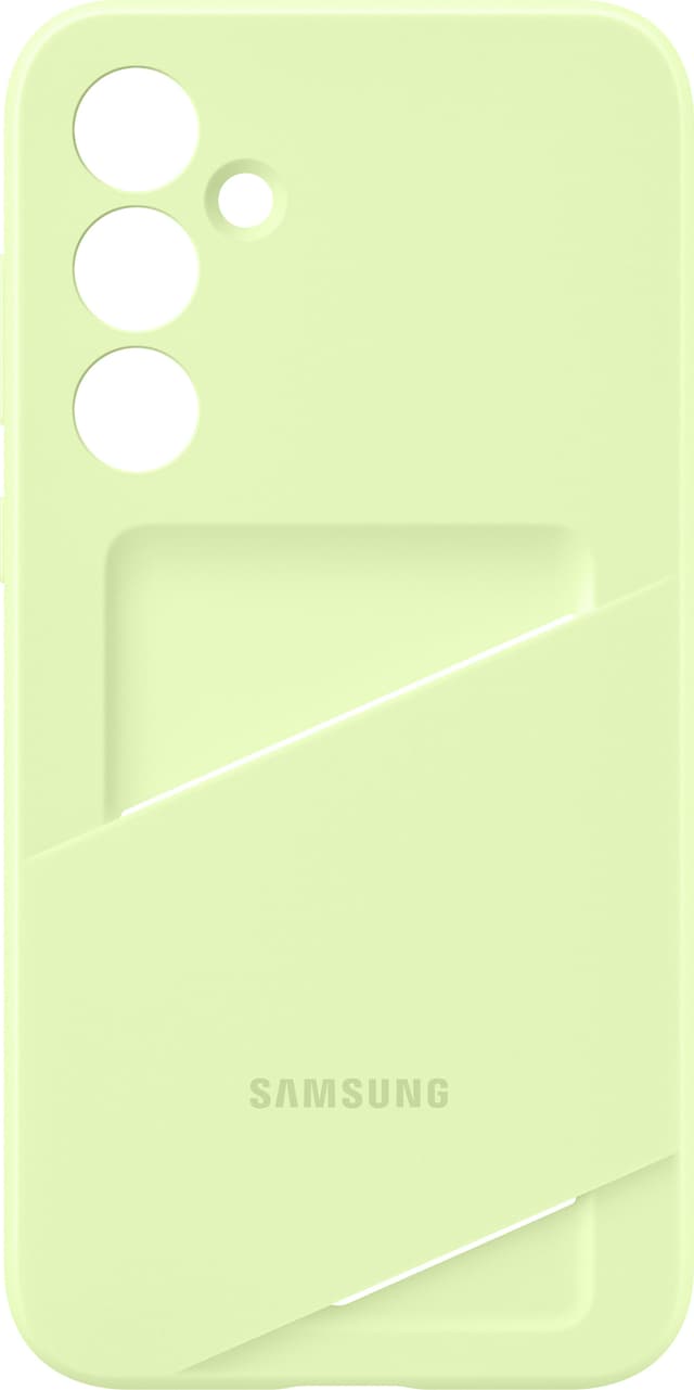 Samsung Galaxy A35 5G Card Slot fodral (lime) - Elgiganten