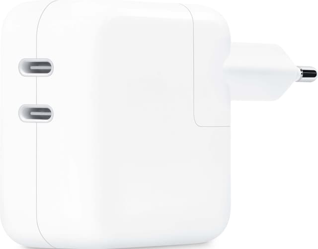 Apple 35W Dual USB-C strømadapter - Elkjøp