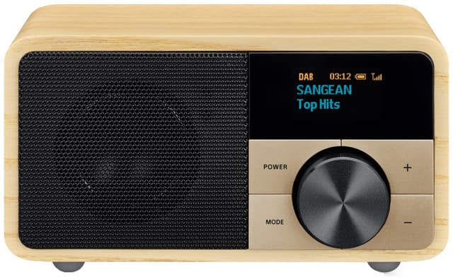 Sangean DDR-7 digitalradio (naturtræ) | Elgiganten