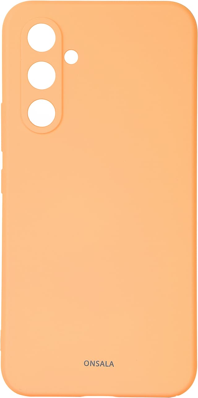 Onsala Samsung Galaxy A55 5G silikone etui (orange) | Elgiganten