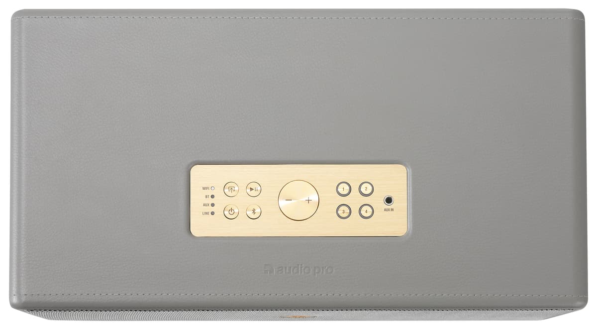 Audio Pro Addon D-1 stereohøyttaler (grå) - Elkjøp