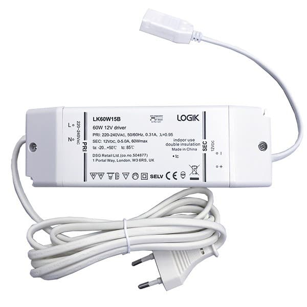 Logik 60 W 12V driver - Elkjøp | Elkjøp
