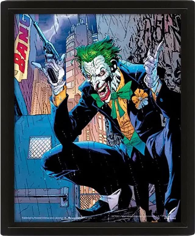 Pan Vision Joker 3D-plakat (BANG) - Elkjøp
