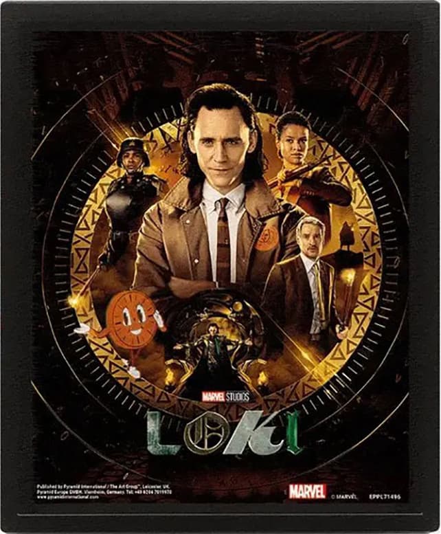 Pan Vision Loki 3D-poster (Glorious Purpose) - Elgiganten - Elgiganten
