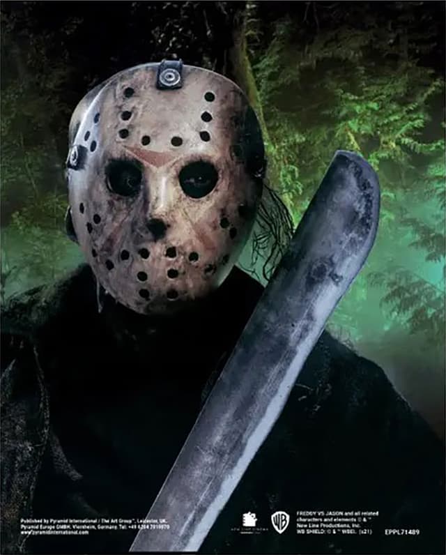 Pan Vision Freddy vs Jason 3D-plakat - Elkjøp