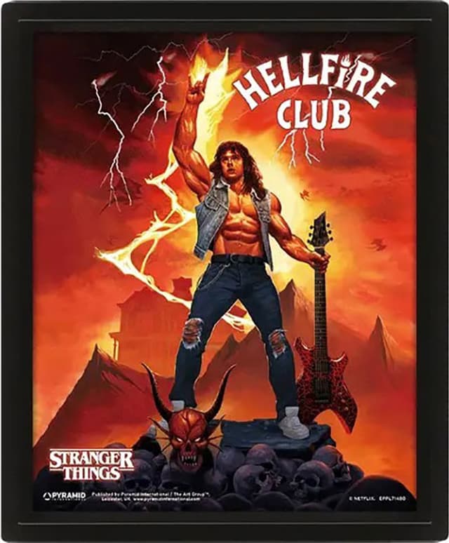 Pan Vision Stranger Things 4 3D-poster - Elgiganten
