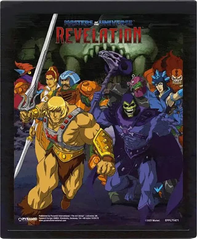 Pan Vision Masters of the Universe 3D-plakat - Elkjøp