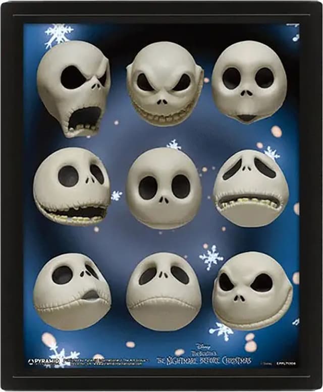 Pan Vision Nightmare Before Christmas 3D poster - Gigantti verkkokauppa