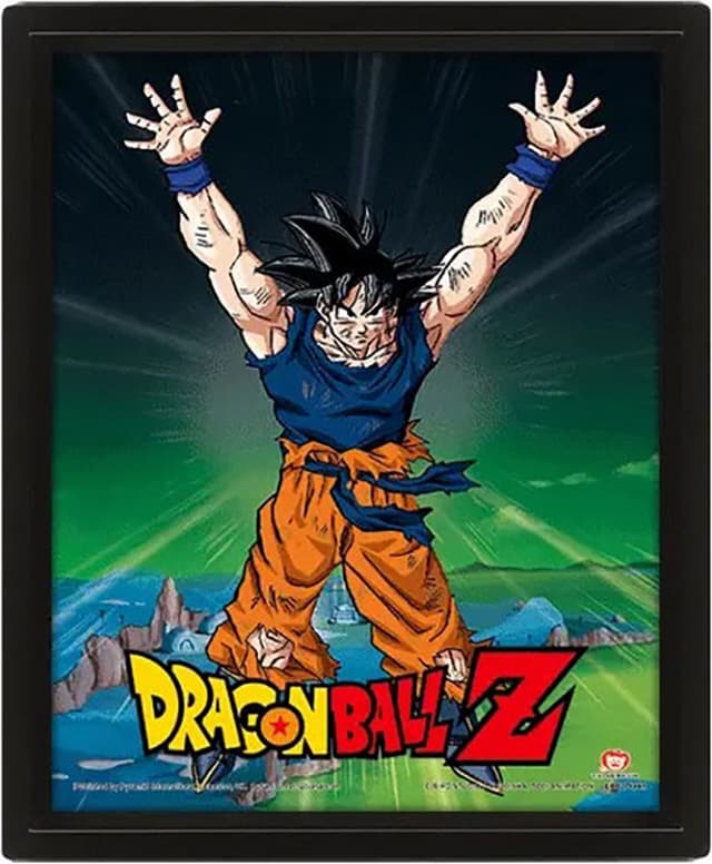 Pan Vision Dragon Ball Z 3D-plakat | Elgiganten | Elgiganten
