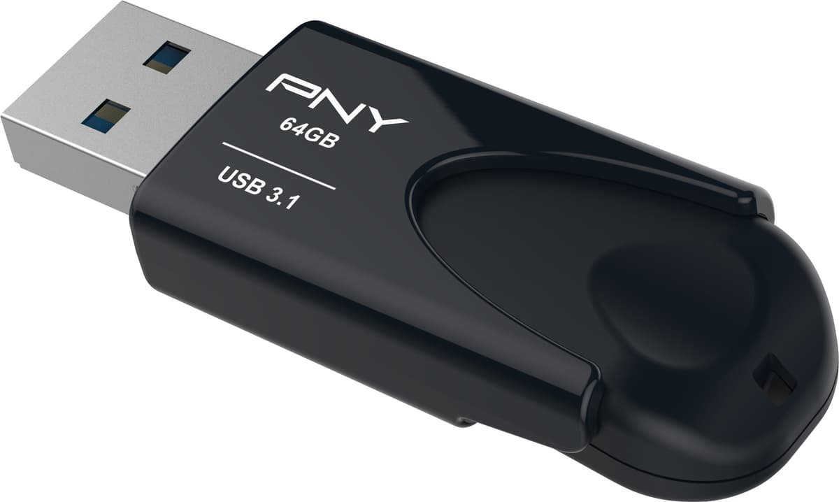 PNY Attache 4 USB 3.1 minnepenn 64 GB (2-pakning) - Elkjøp | Elkjøp
