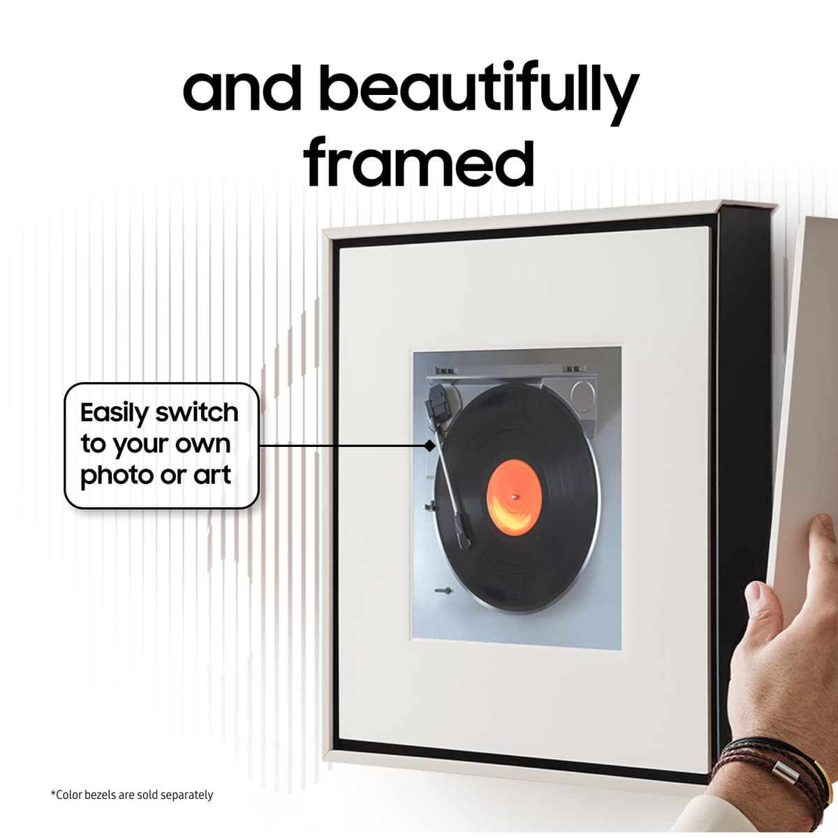 Samsung HW-LS60D Music Frame smarthøyttaler (sort) - Elkjøp | Elkjøp