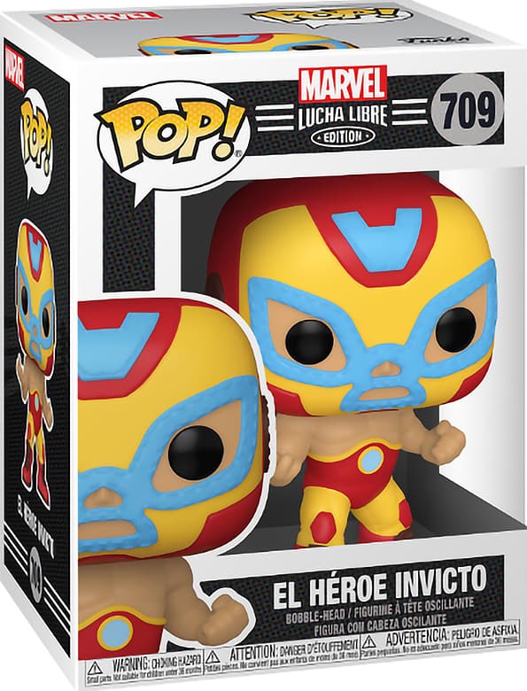 Funko Pop! Vinyl Marvel Lucha Libre El Héroe Invicto Iron Man figuuri ...