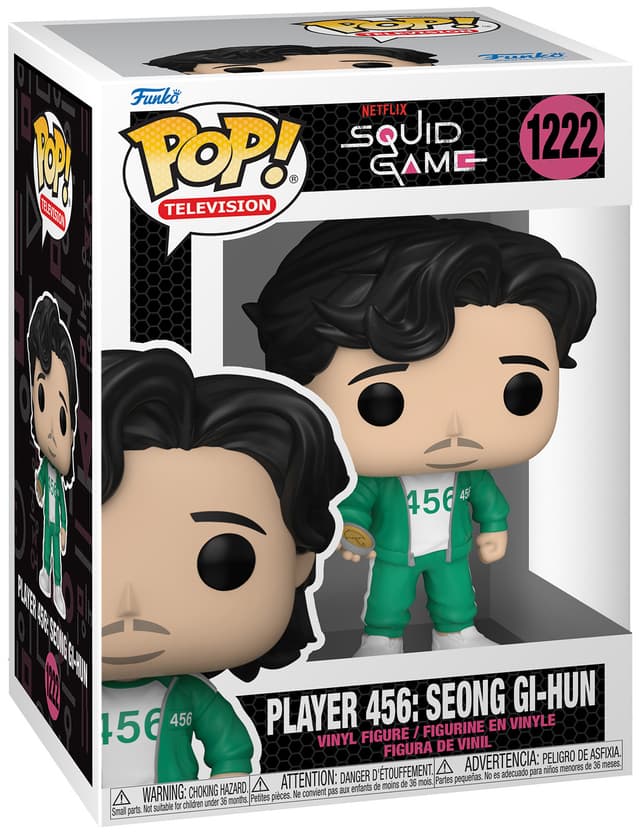 FUNKO! POP VINYL SQUID GAME GI-HUN 456 - Elkjøp