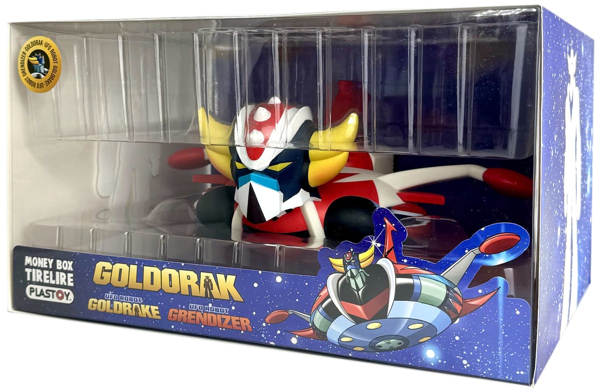 Plastoy Chibi Goldorak UFO Robot Grendizer sparegris - Elkjøp | Elkjøp