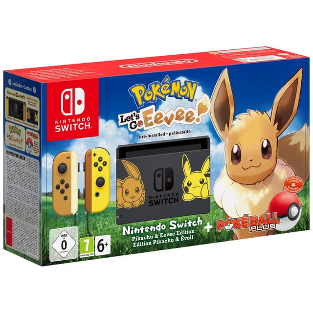 Nintendo Switch - Pokémon: Let’s Go, Eevee! Limited Edition - Elkjøp ...