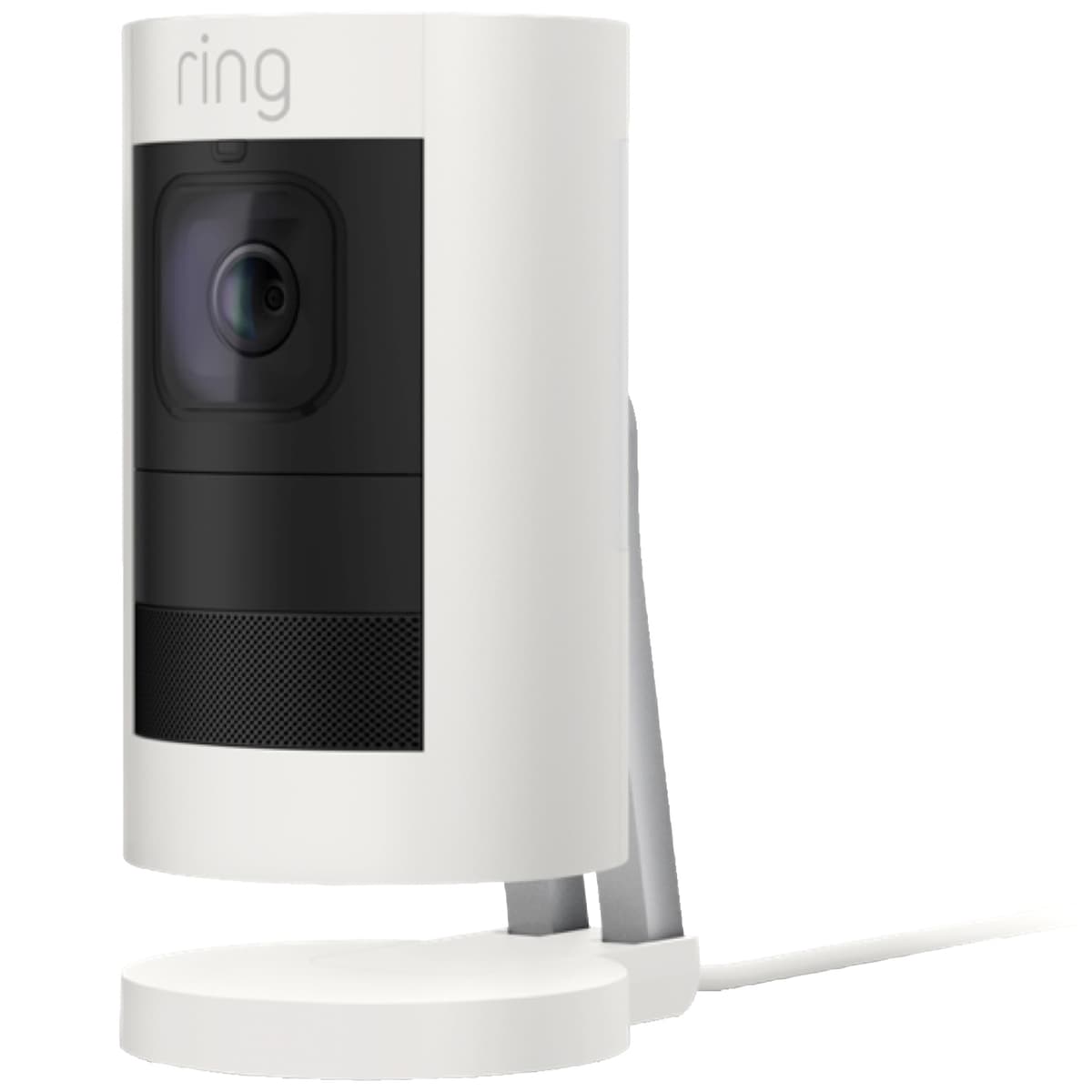 Ring Stick Up Elite trådbunden övervakningskamera (vit) - Elgiganten ...